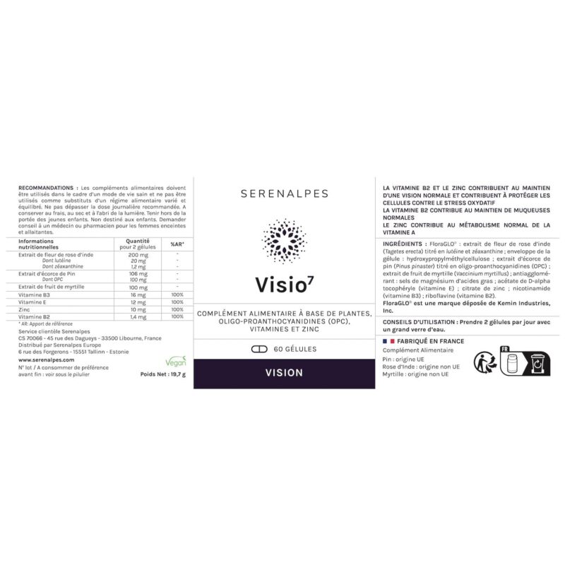 Visio 7 - Maintenir et préserver sa vision après 50 ans